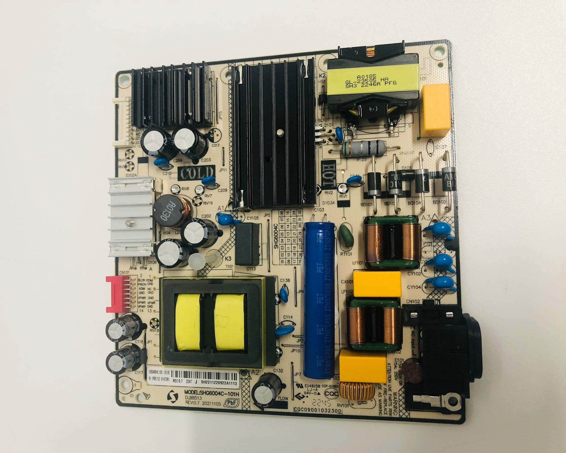 SHG6004C-101H 81-PBE152-H167001 power supply - TCL 55CF630 SHG6004C-101H 81-PBE152-H167001 power supply - TCL 55CF630